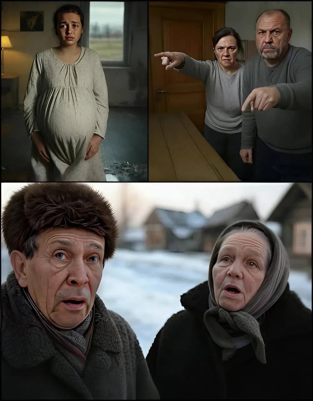 Po 15 letech rodiče, kteří vyhnali těhotnou dceru, stáli před jejími ...